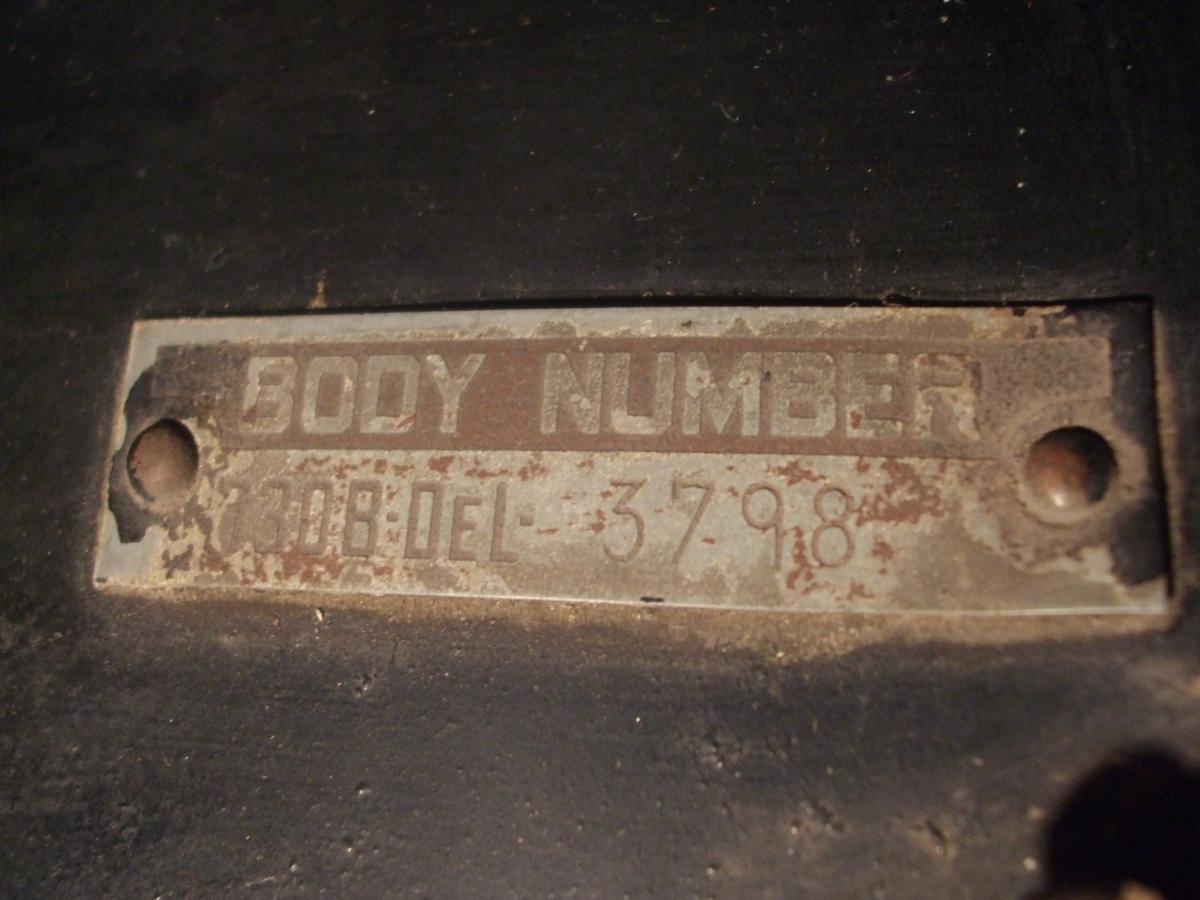 Briggs Body Tag - What is it? - Antique Automobile Club of America ...