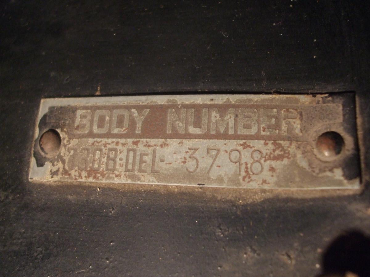 Briggs Body Tag - What is it? - Antique Automobile Club of America ...