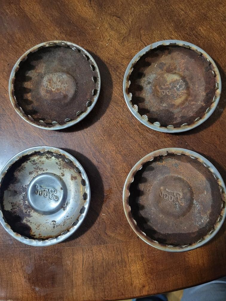 FS Model A Wheel center caps 1930-31 set of 4 - Ford Automobiles and ...