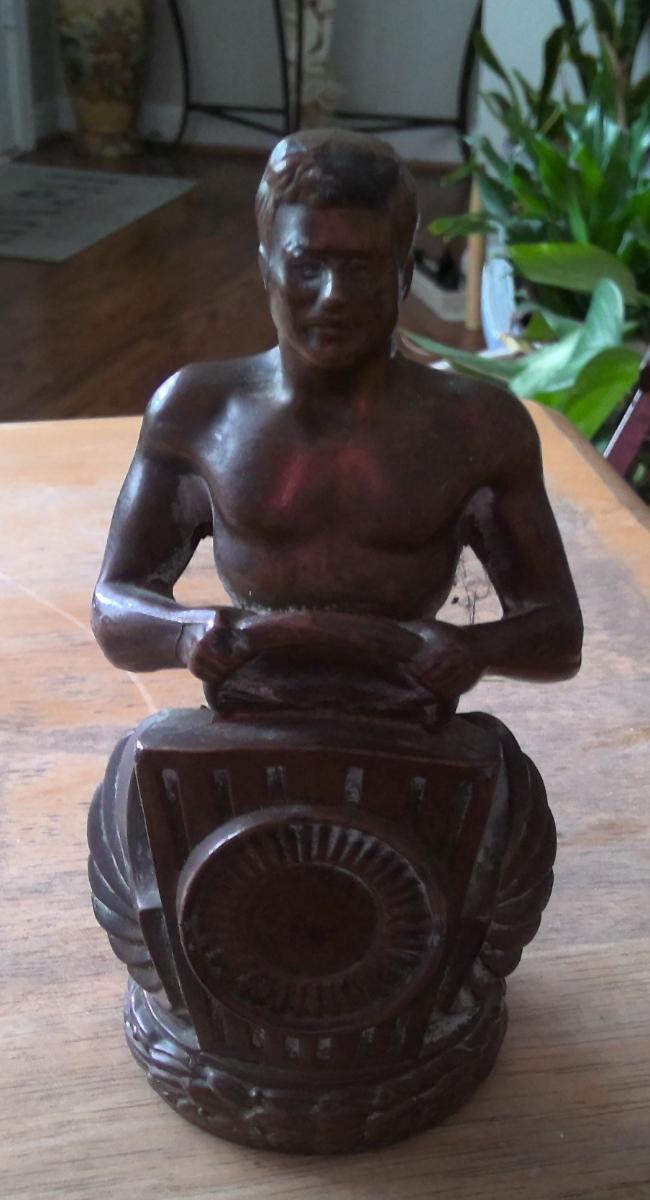 1958 Dodge Good Driving trophy or hood ornament - What is it? - Antique ...