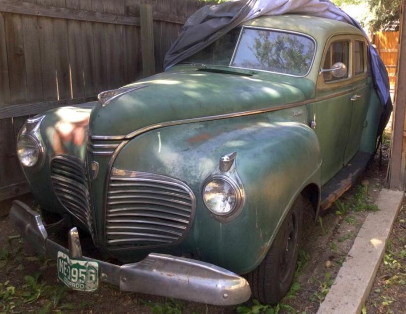 For Sale: 1941 Plymouth Special Deluxe 4dr Sedan - Project - $3,500 ...