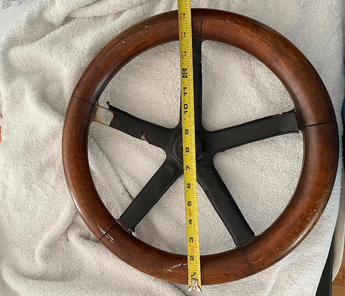 Early 1900’s steering wheel - What is it? - Antique Automobile Club of ...