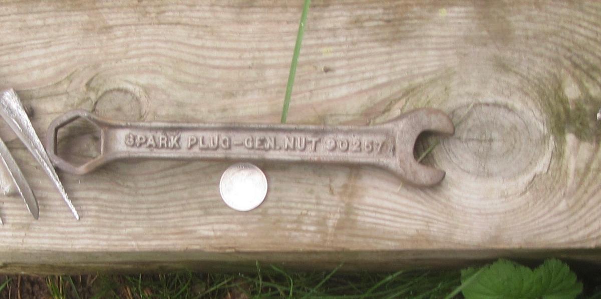90257 Sparkplug/Generator Nut Wrench - Parts For Sale - Antique ...