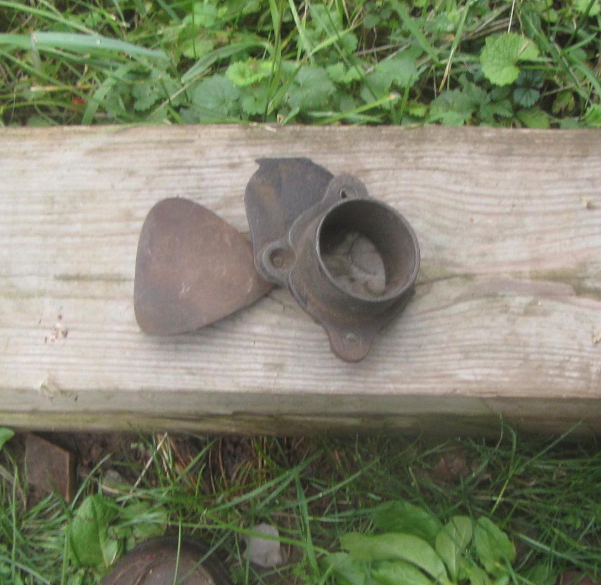 Model A Ford Manifold Heater Firewall Door - Ford Automobiles and Parts ...