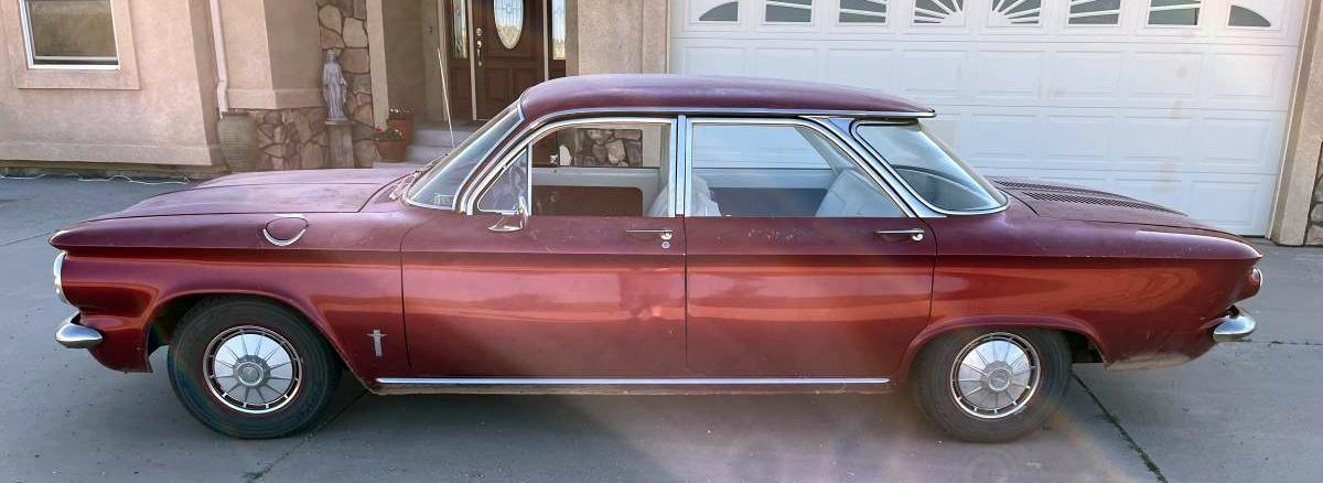 For Sale: 1961 Corvair Monza 4dr Sedan - Project - $5,500 - Calhan, CO ...