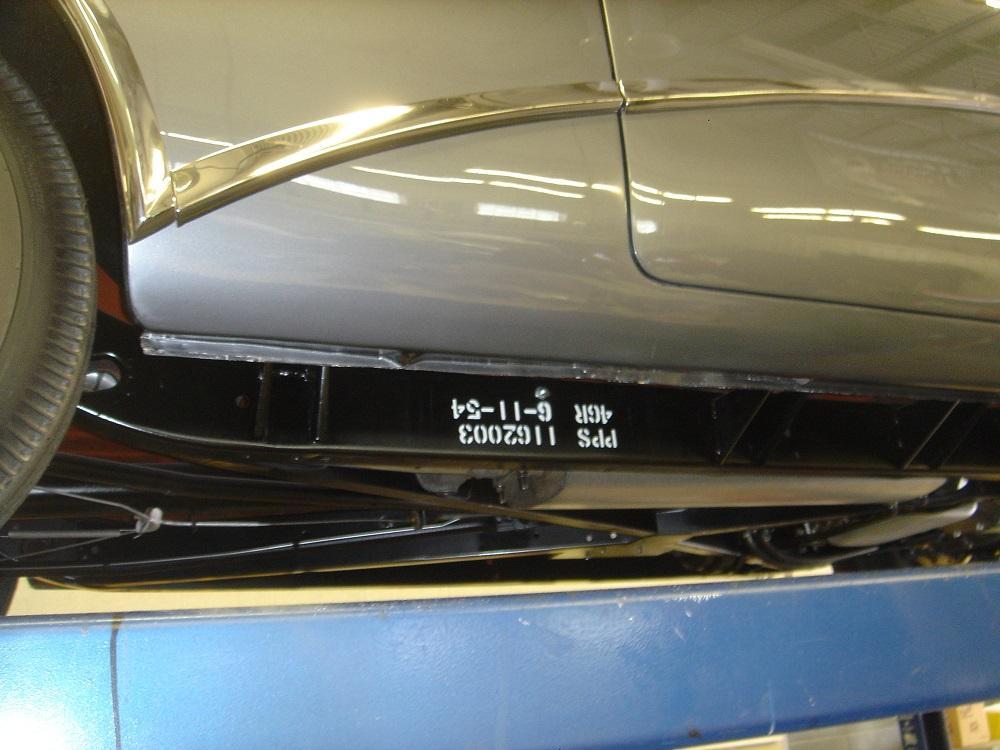 1953 SKYLARK PAINTED NUMBERS ON FRAME QUESTIONS - Buick - Post War ...