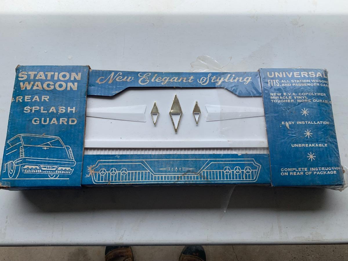 Vintage Station Wagon Splash Guard NOS - Parts For Sale - Antique ...