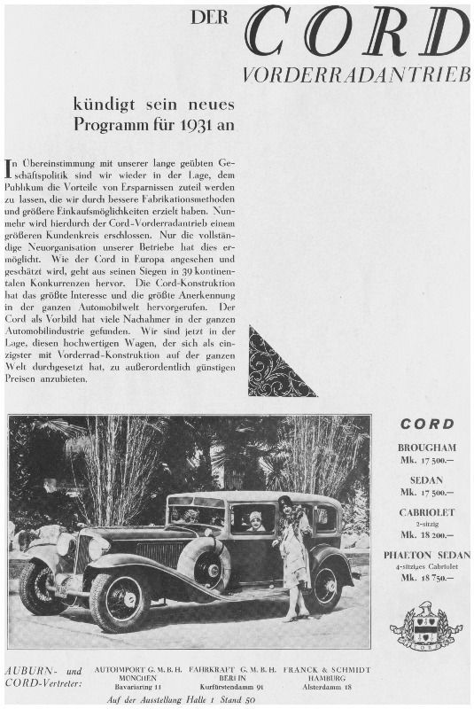 Cords in Germany and Austria - ACD - General Discussion - Antique ...