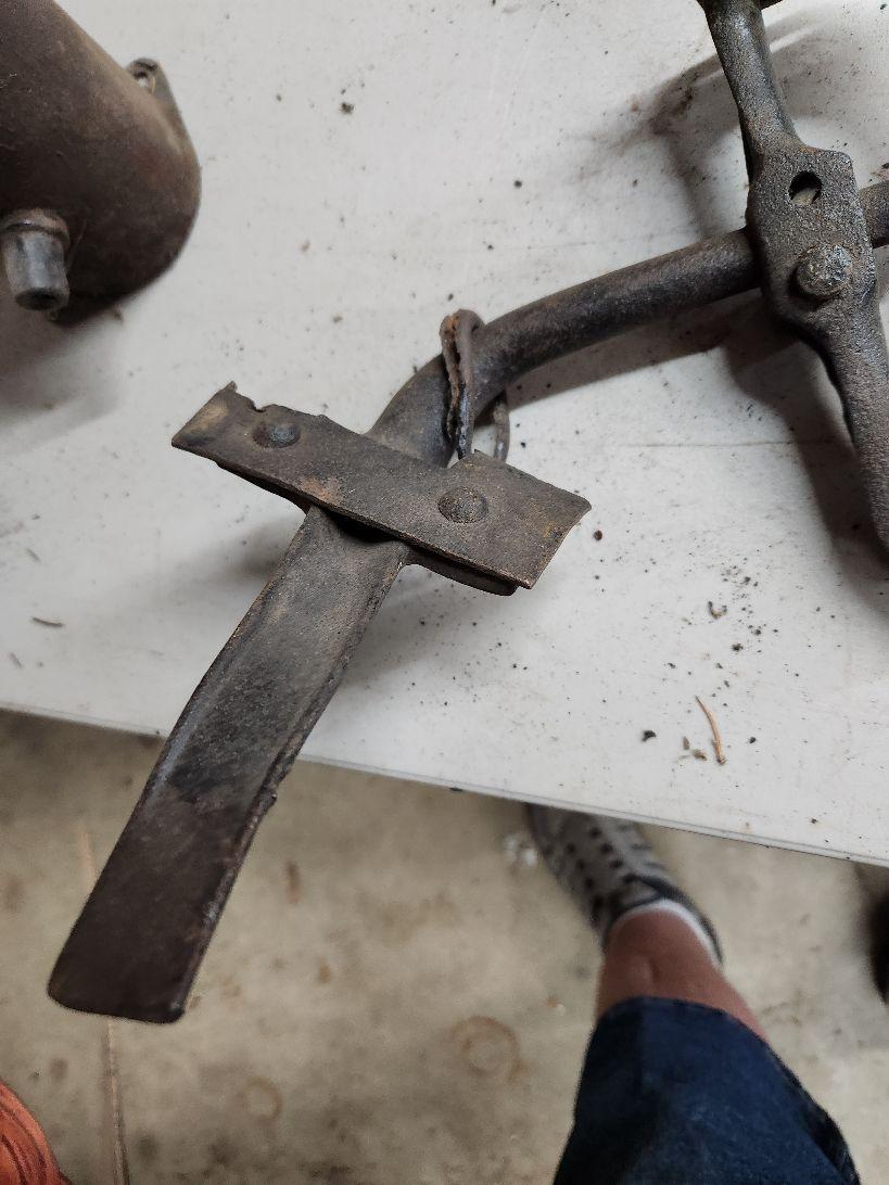 Top bow saddle with support arm - What is it? - Antique Automobile Club ...
