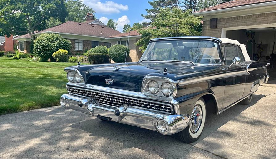 For Sale: 1959 Ford Galaxie Sunliner Convertible - "1-Owner, Needs ...