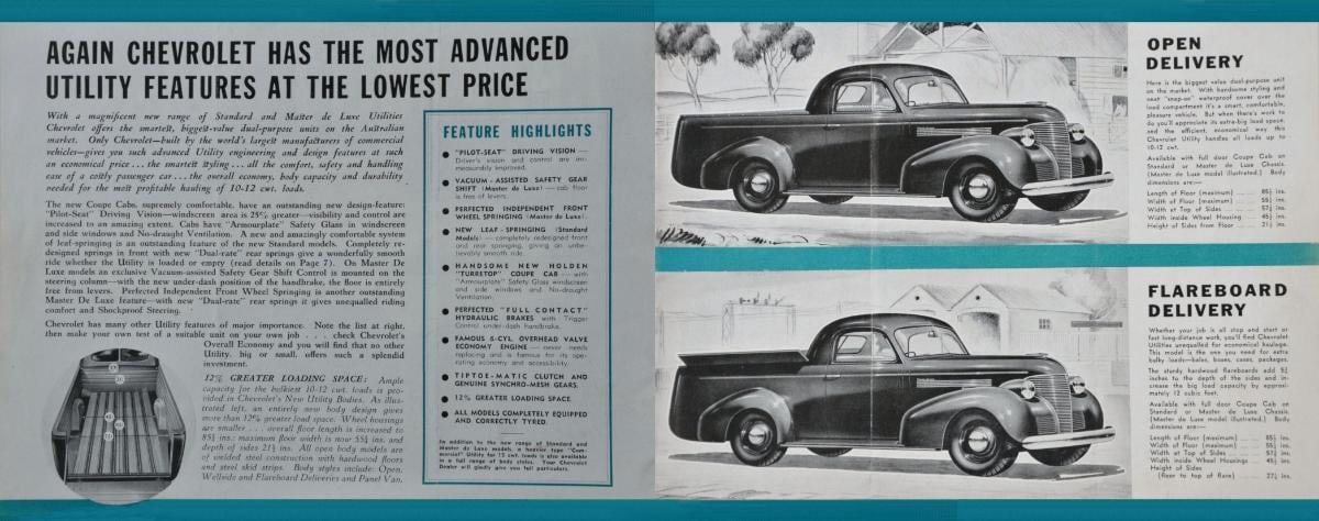 1947 Chevrolet Ute (Australian) - General Discussion - Antique ...