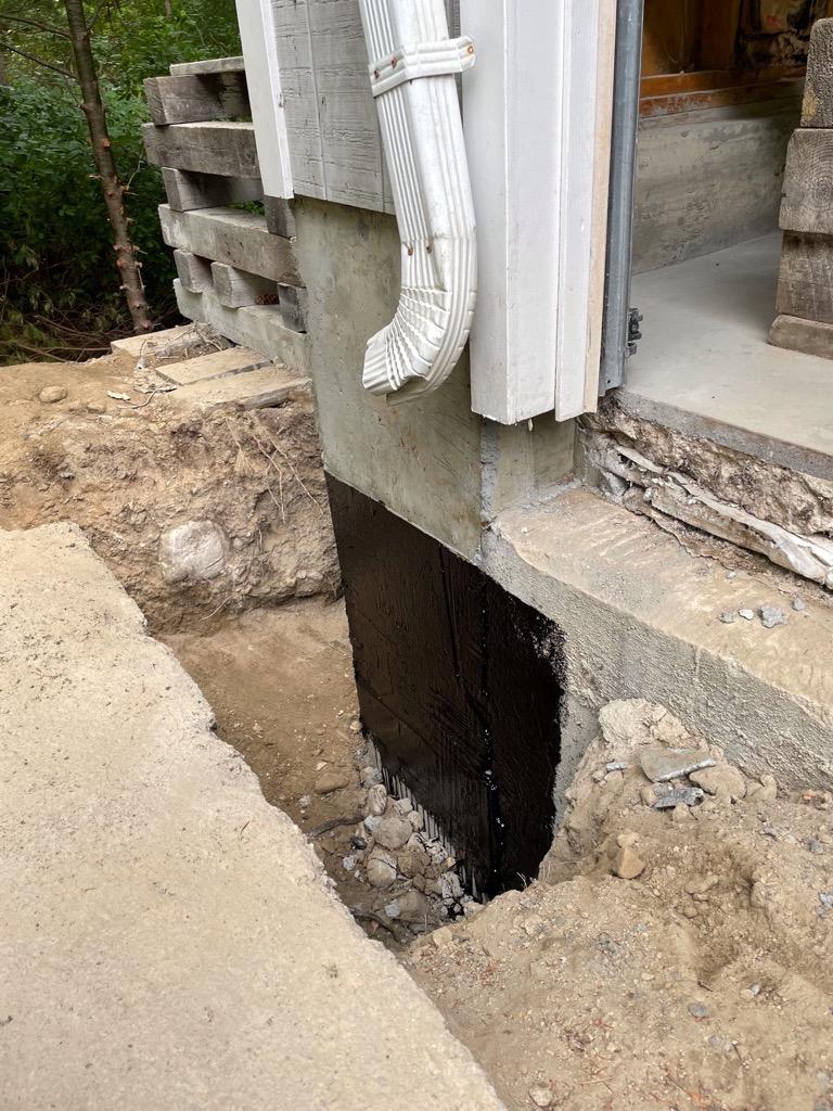 Garage foundation sunk and broken - now repaired! - Garages, Trailers ...