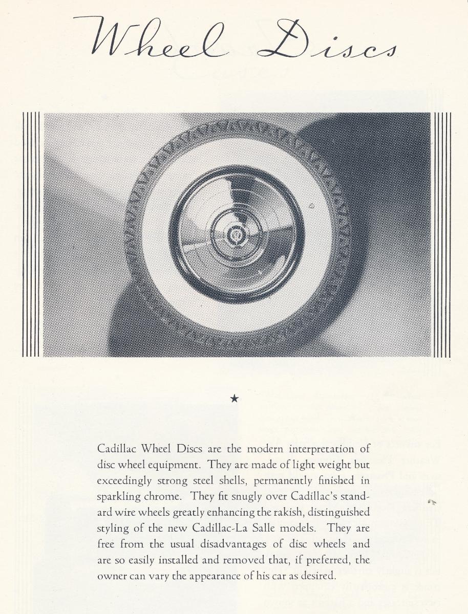 1932/33 Cadillac Wheel Discs - Cadillac & Lasalle - Antique Automobile ...