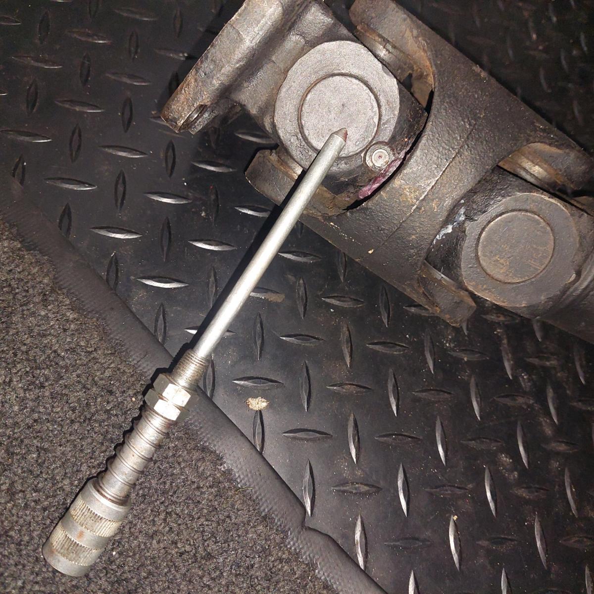 How to grease drive shaft middle bearing? - Buick Riviera - Antique ...