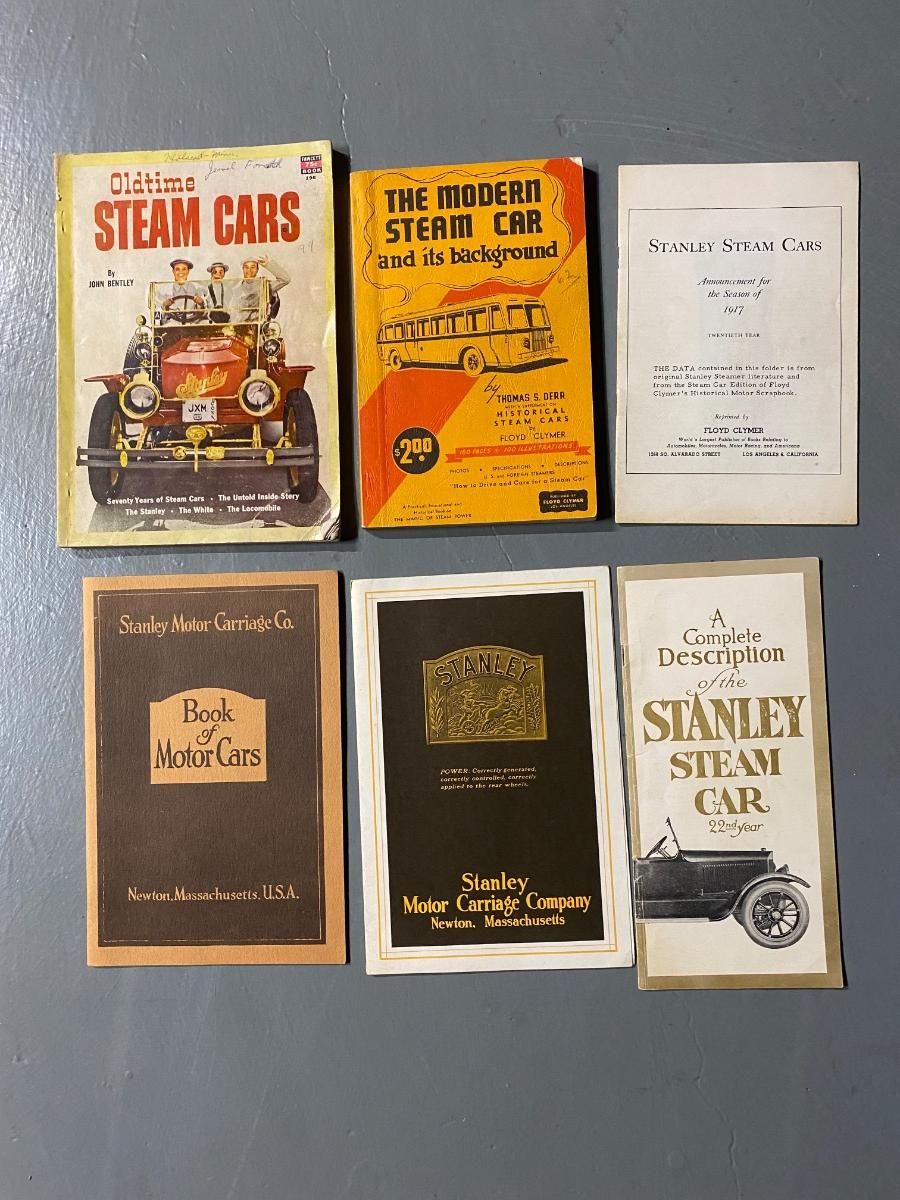 Steam Car Literature F/S - Steam Cars (Stanley, White, etc.) - Antique ...