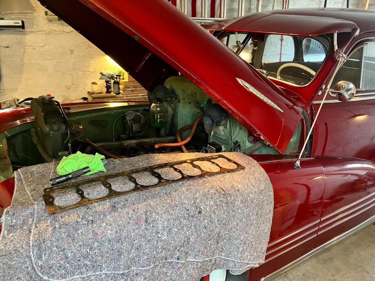 Exhaust from oilpan vent. - Pontiac Flathead Owners - Antique ...