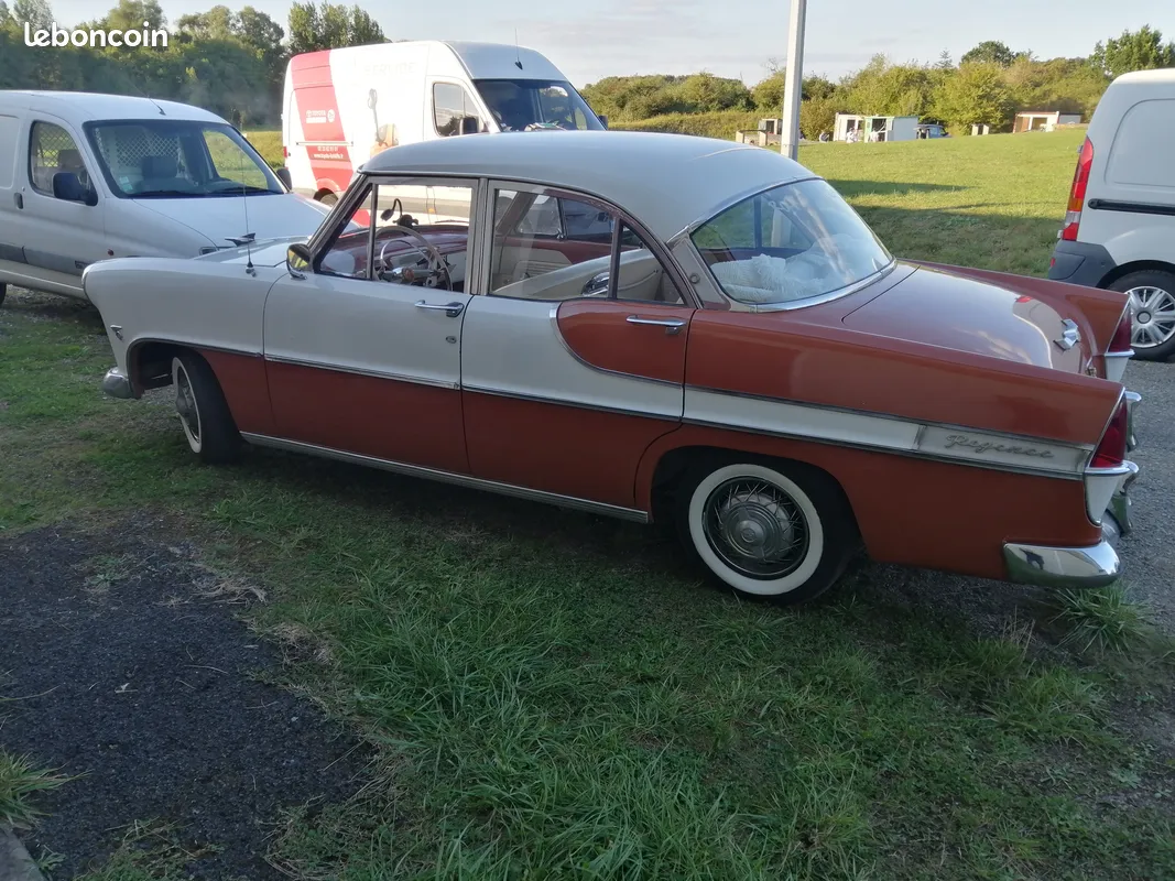 Something Different: '55 Simca Vedette Regence V8 10K Euro - "Not Mine ...