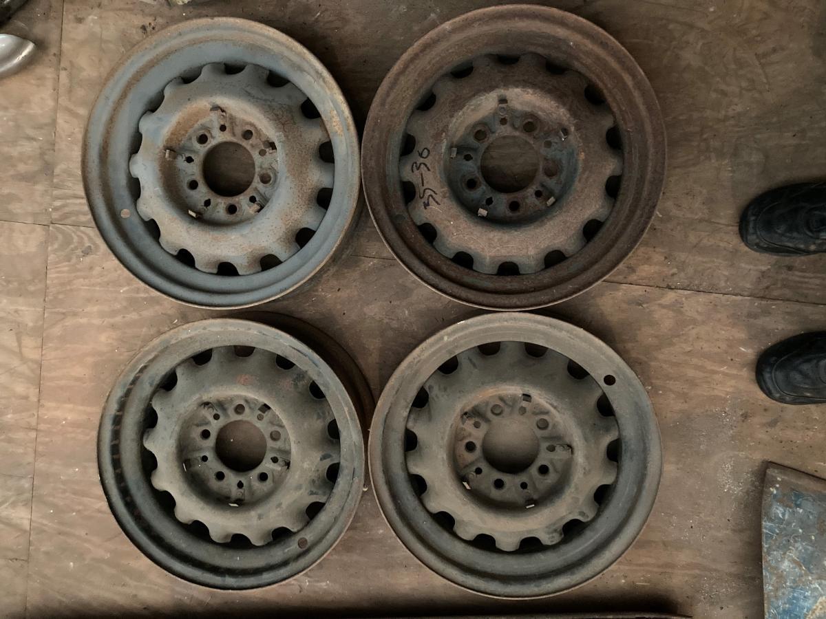 1935-1936 PACKARD 120 RARE ARTILLERY WHEELS SET OF 4 - Packard - Buy ...