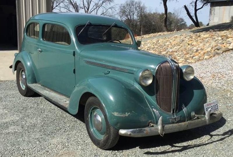 For Sale: 1938 PLYMOUTH 2dr SEDAN - Project - $8,000 - Sonora, CA - Not ...