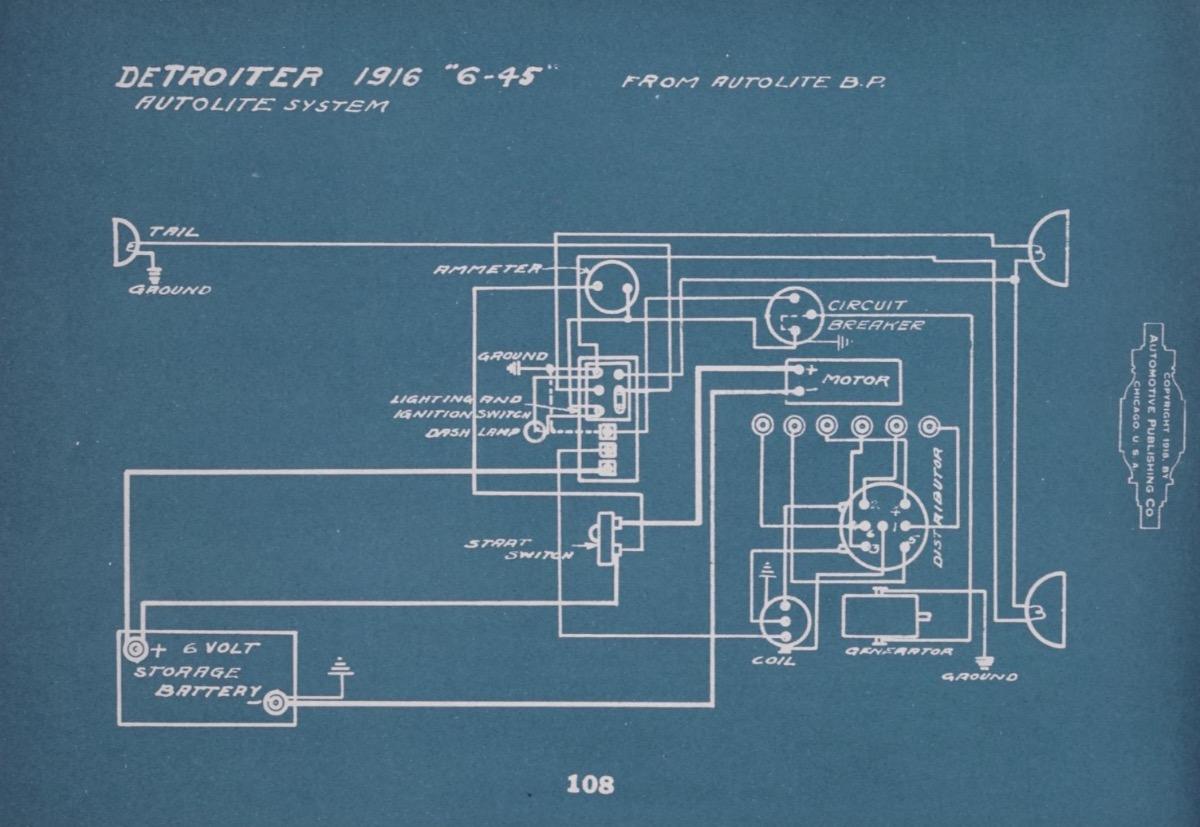 1916 Detroiter suddenly won't start - Technical - Antique Automobile ...