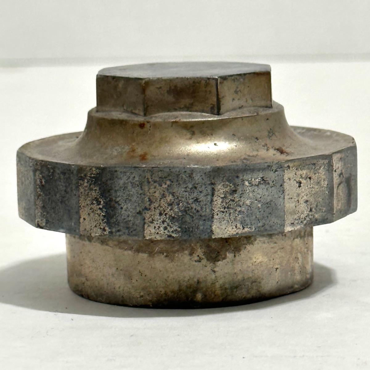 Rare Early Threaded Hubcaps For Sale Brass Hub Caps Cap Hubcap Stutz ...