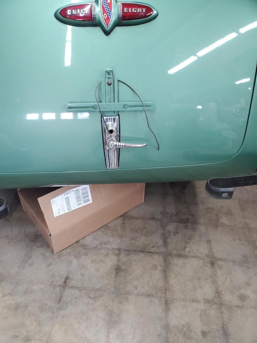 License plate light fixture needed for 1940 Buick Century sedan ...