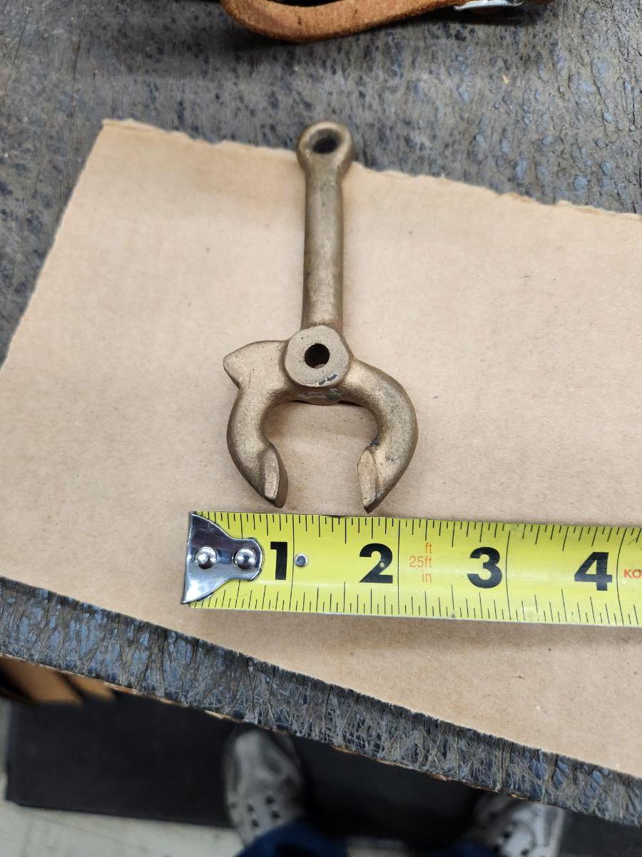 Early Brass cast lever any ideas no markings - What is it? - Antique ...
