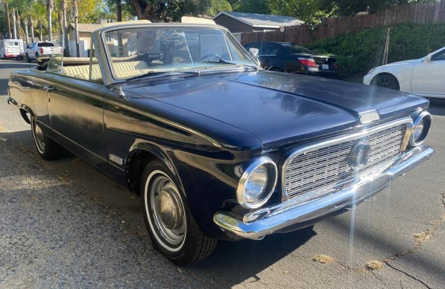For Sale: 1963 Plymouth Valiant Convertible - $6,850 - Valley village ...