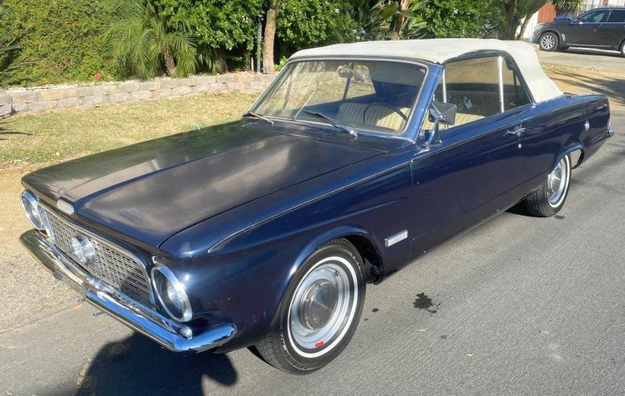 For Sale: 1963 Plymouth Valiant Convertible - $6,850 - Valley village ...