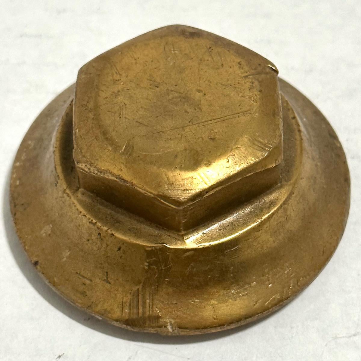 Rare Early Threaded Hubcaps For Sale Brass Hub Caps Cap Hubcap Stutz ...