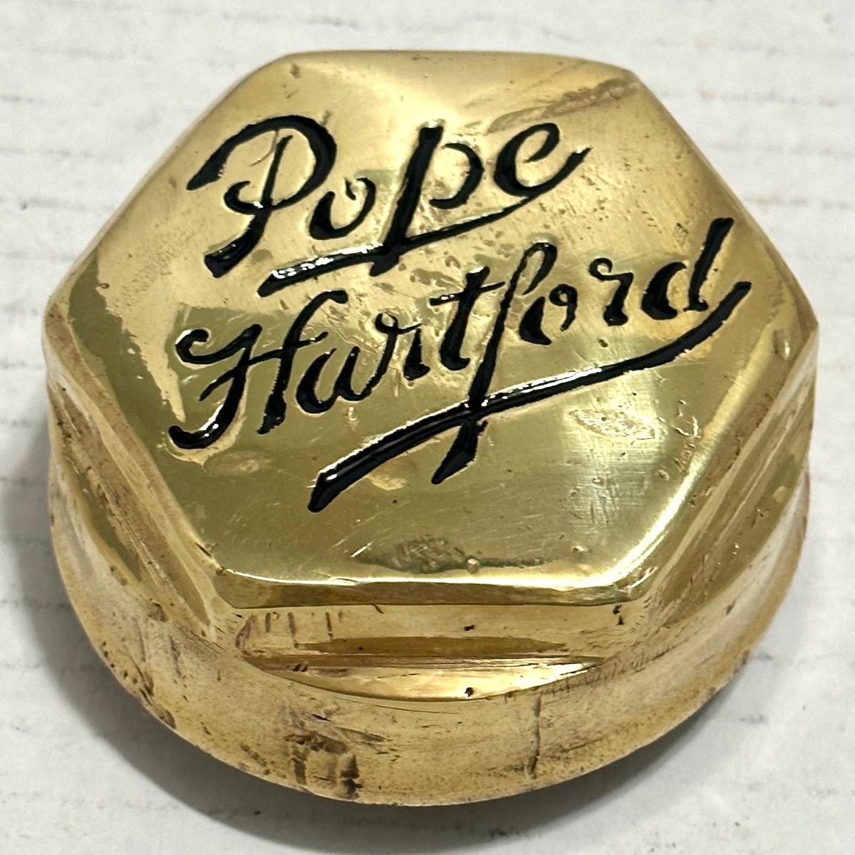Rare Early Threaded Hubcaps For Sale Brass Hub Caps Cap Hubcap Stutz ...