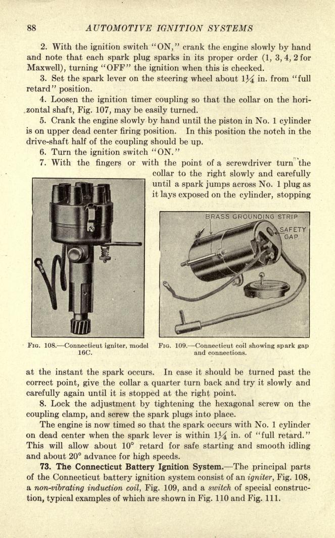 1916 Detroiter suddenly won't start - Technical - Antique Automobile ...