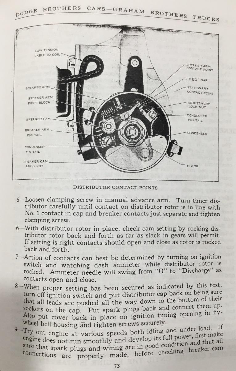 Distributor - Dodge & Dodge Brothers - Antique Automobile Club of ...
