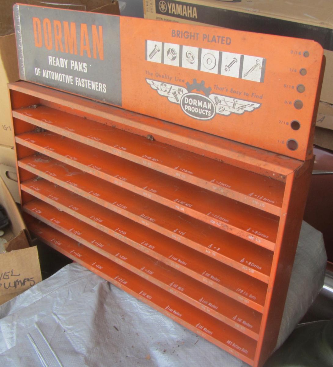 Dorman Automotive Fastner Display Case - Parts For Sale - Antique ...
