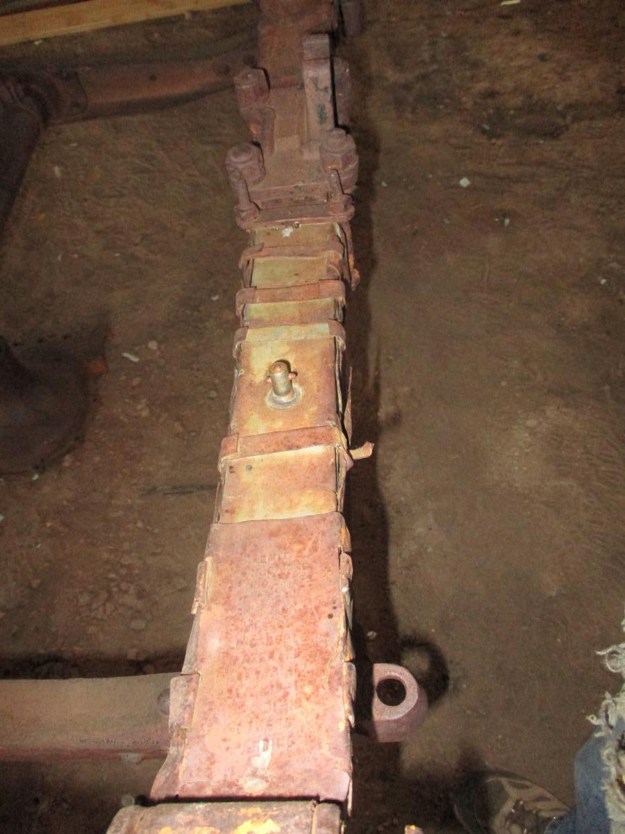 1922-23 Cadillac rear triple spring setup with Alemite Lubricating ...