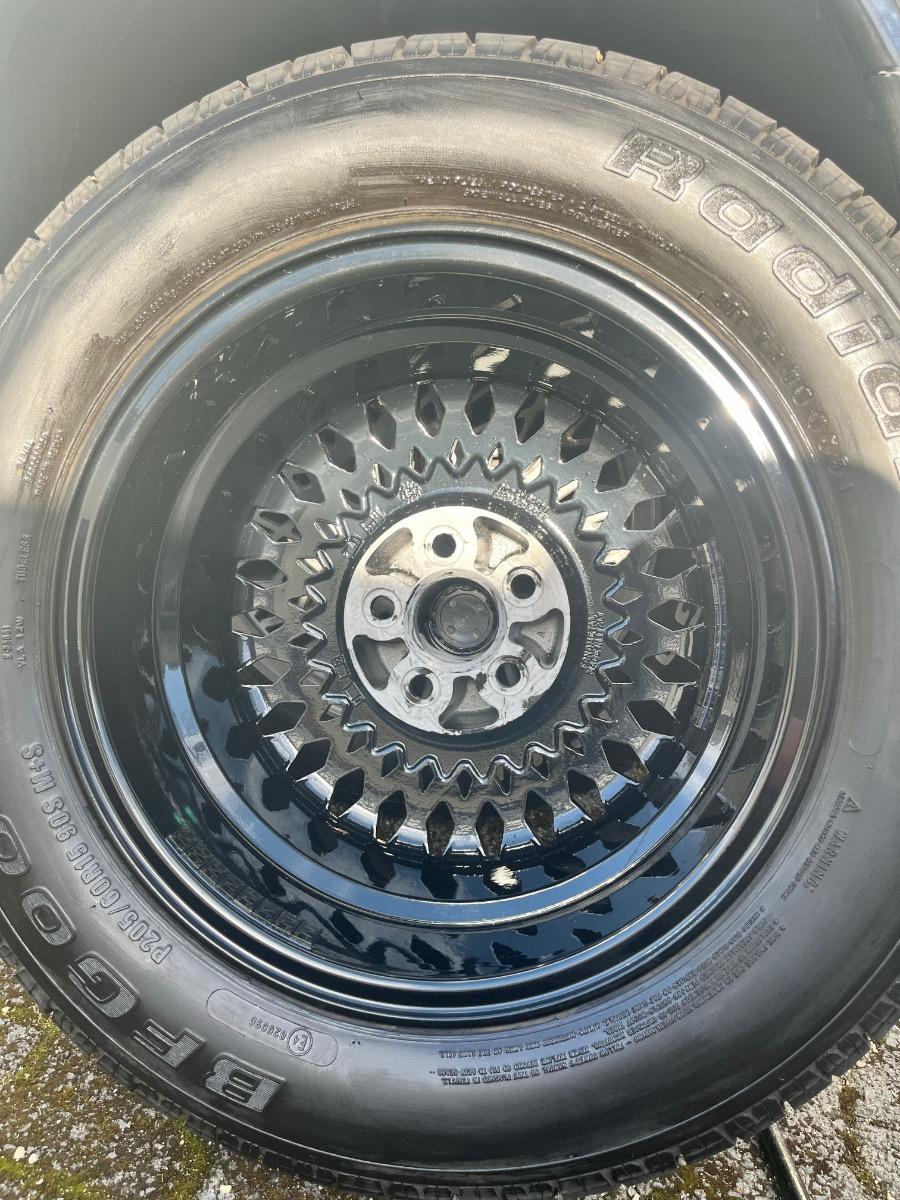 Powder coated Rims - Chrysler's TC by Maserati - Antique Automobile ...