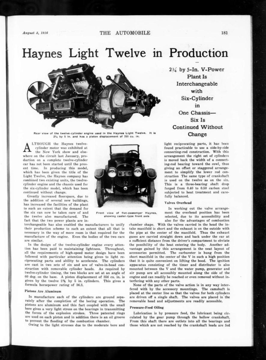 Haynes had interesting cars! - General Discussion - Antique Automobile ...