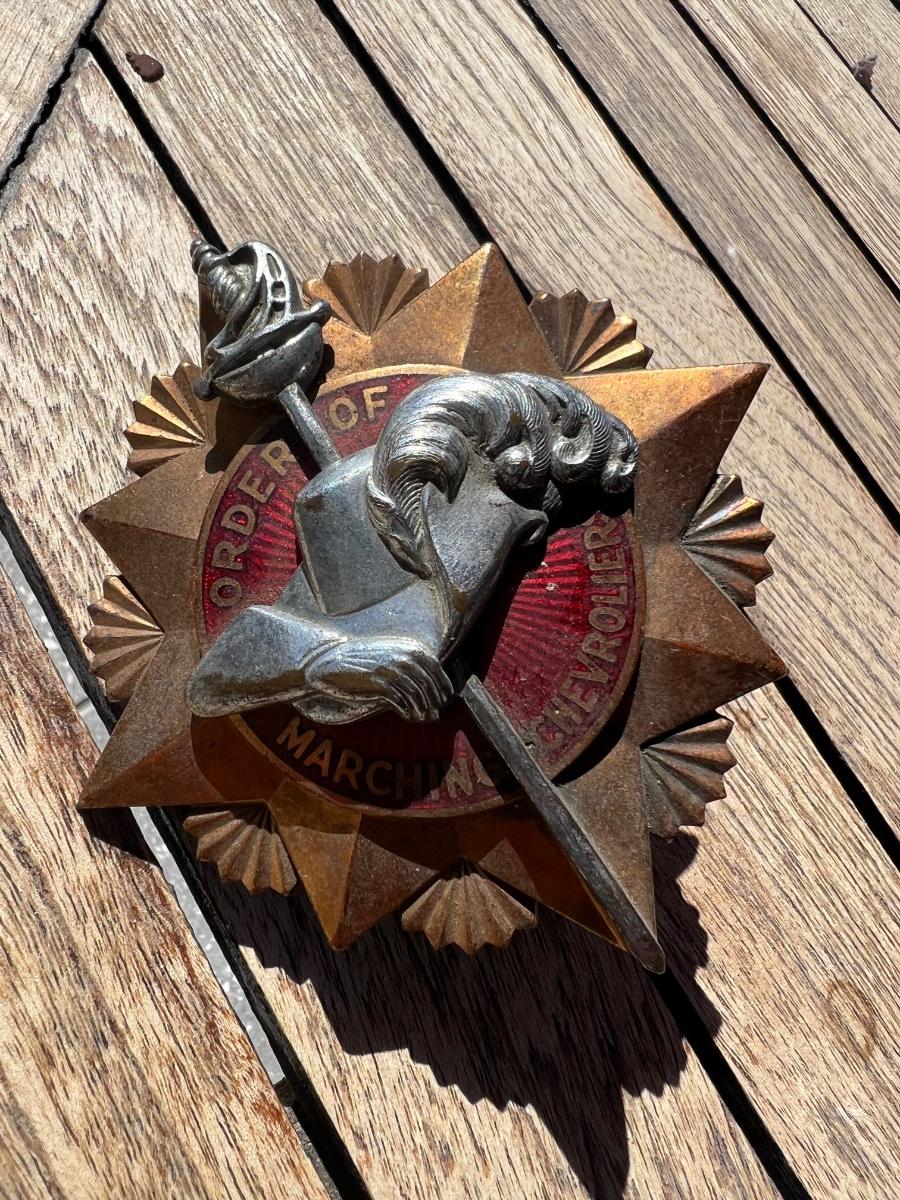 Order of the Marching Chevroliers radiator badge - Chevrolet & GMC ...