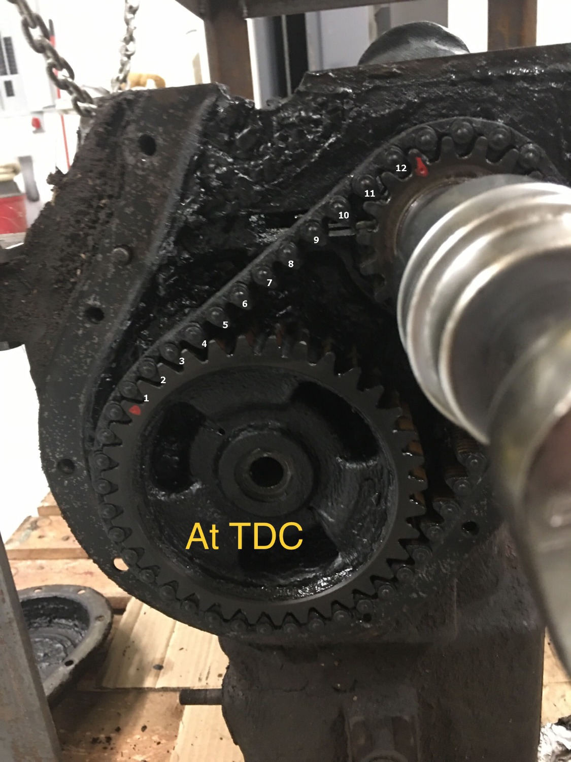 1933 8-105 Timing Chain Install - Auburn - Antique Automobile Club of ...