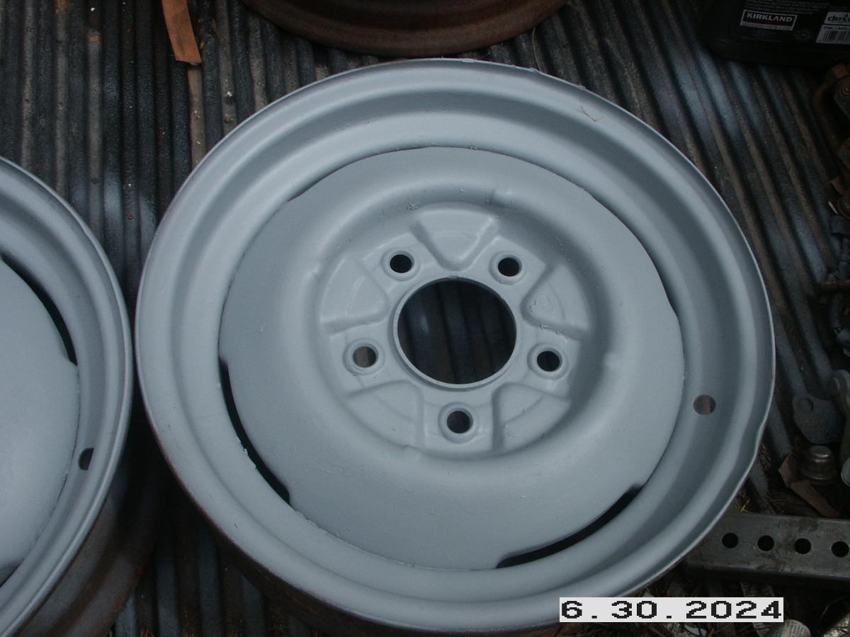 (2) 1940's 16" X 4 1/2" Wheels. - Ford and Mercury - 1932 to 1953 ...
