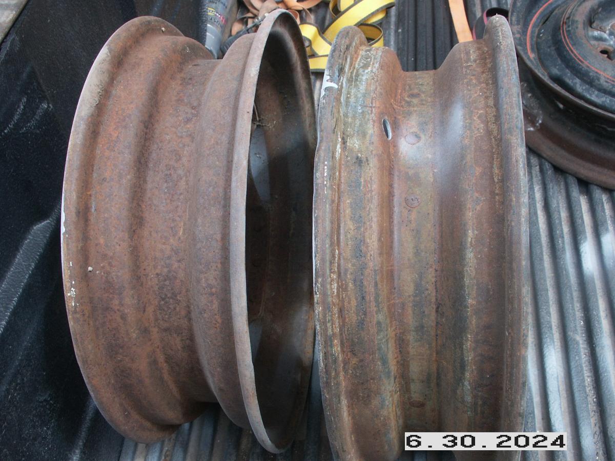 (2) 1940's 16" X 4 1/2" Wheels. - Ford and Mercury - 1932 to 1953 ...