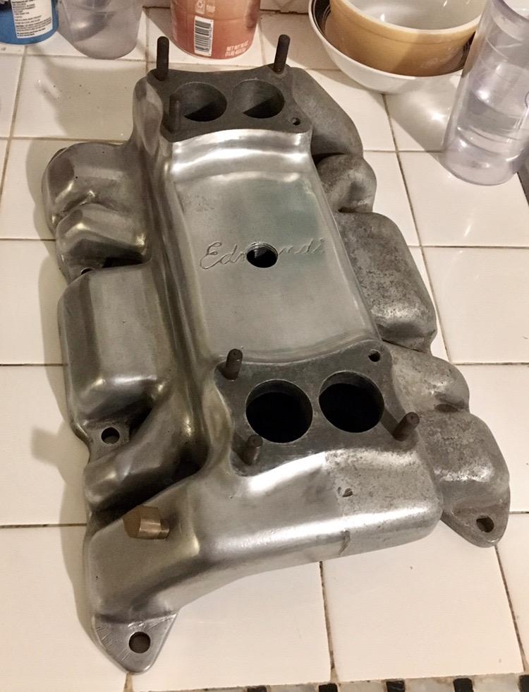 53 Edmunds nailhead 322/264 2x2 intake manifold - Buick - Buy/Sell ...