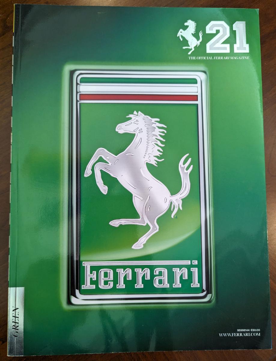 Ferrari Magazines - Printed Material, Memorabilia, Toys, Art, Clothing ...