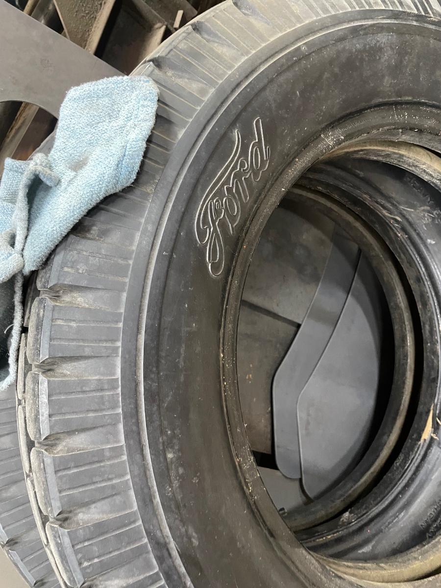 32x6 Tires with Ford Script - General Discussion - Antique Automobile ...