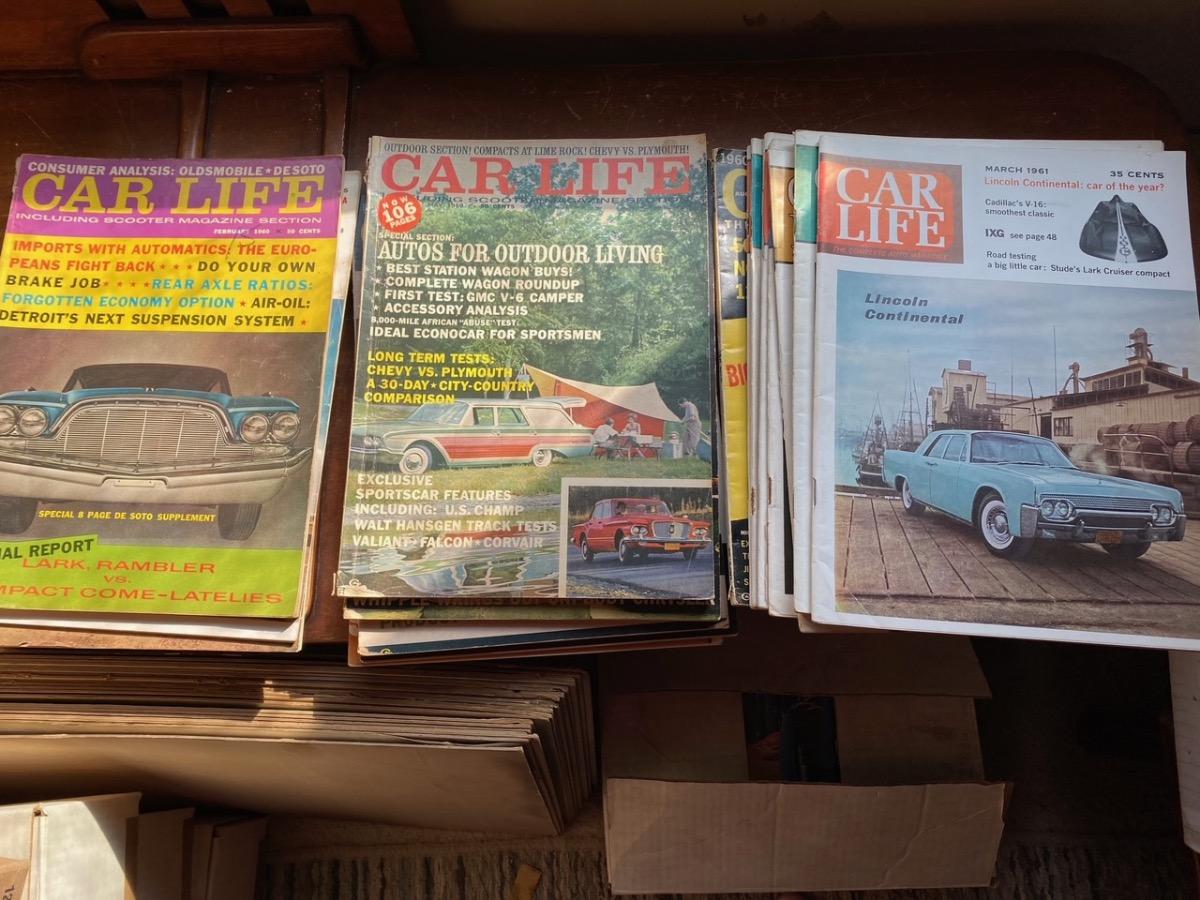 For Sale - Hundreds of Car Magazines from 1950s to early '70s / DuKane ...