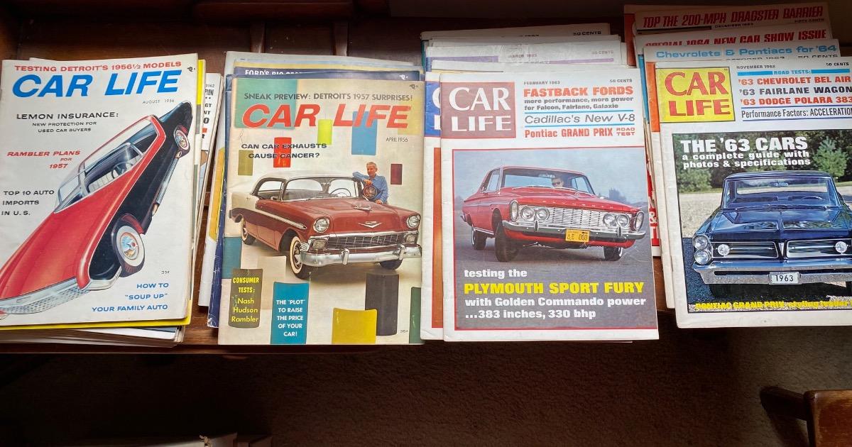 For Sale - Hundreds of Car Magazines from 1950s to early '70s / DuKane ...