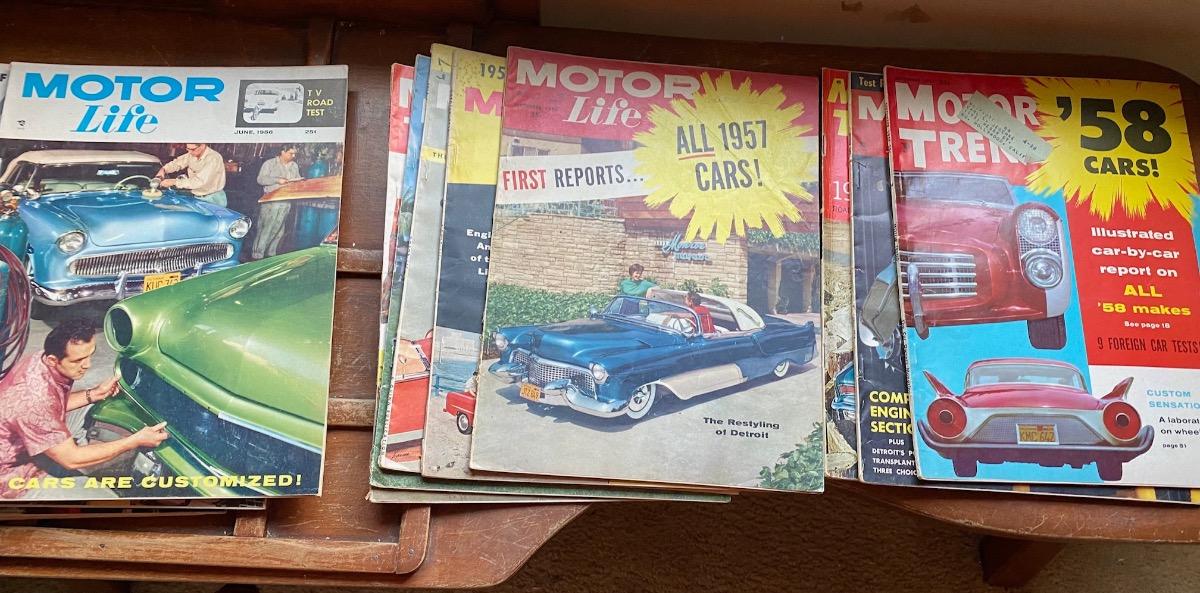 For Sale - Hundreds of Car Magazines from 1950s to early '70s / DuKane ...