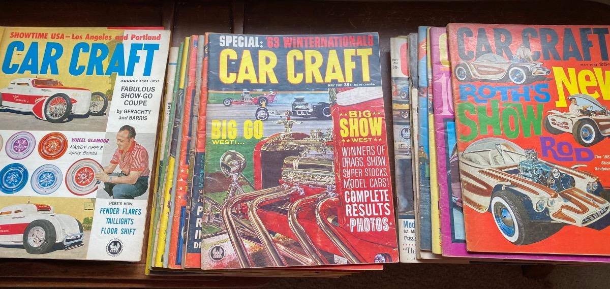 For Sale - Hundreds of Car Magazines from 1950s to early '70s / DuKane ...
