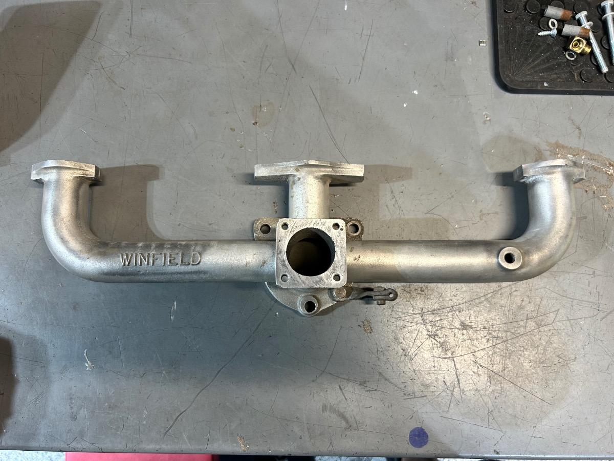 WINFIELD 1929-1936 Chevy Inline 6 Downdraft Intake Manifold. Very Rare ...