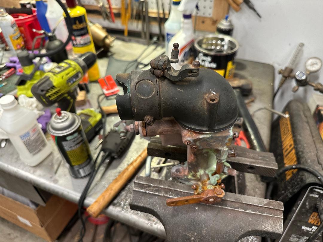 Side draft carb late '20's early '30's - Technical - Antique Automobile ...